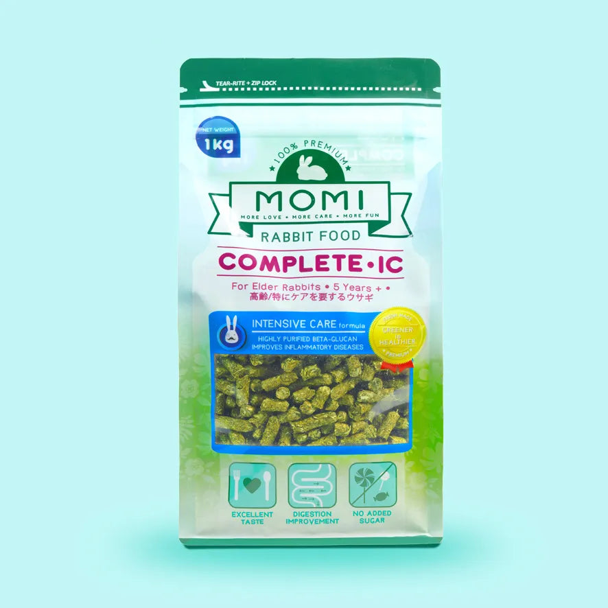 Momi Complete IC老兔糧 – Tiny Buddies小動物食品用品專門店